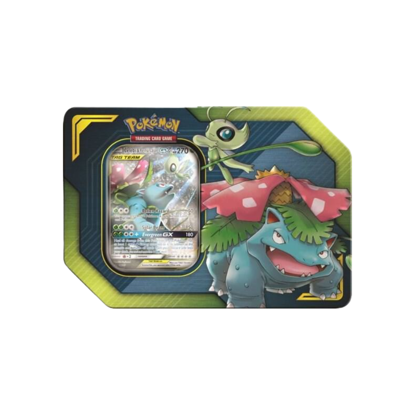 Pokemon TAG TEAM Tin - Celebi & Venusaur GX